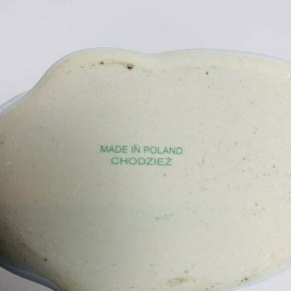 Chodziez | Accents | Vintage Chodziez Mid Century Swan Planter Made In Poland Iridescent Gold ...